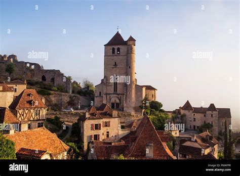 France Lot Saint Cirq Lapopie Labelled Les Plus Beaux Villages De
