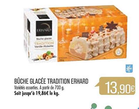 Promo Bûche Glacée Tradition Erhard chez Match iCatalogue fr