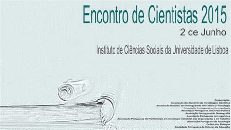 Encontro De Cientistas 2015 Plataforma 9