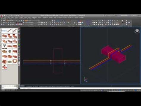 AutoCAD Fabrication Quick Pipe Offsets YouTube