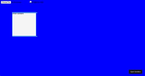 Resizable Div Forked Codesandbox