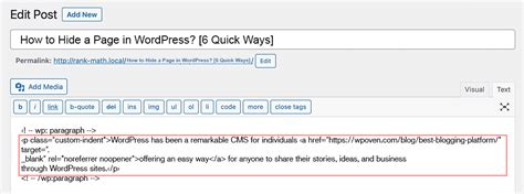 how to indent paragraphs in wordpress website 4 quick ways