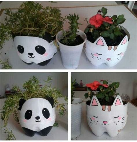 Ideas Para Hacer Macetas Con Botellas De Pl Stico Macetas Con
