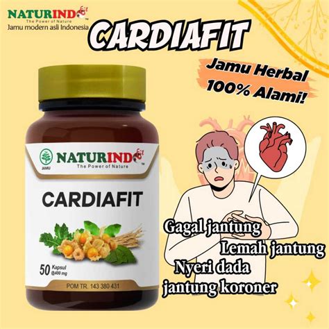 Jual HERBAL CARDIAFIT NATURINDO Membantu Sirkulasi Darah Memelihara
