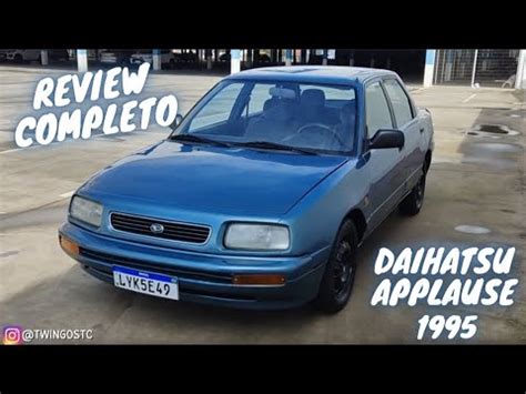 Daihatsu Applause Review E Apresenta O Youtube