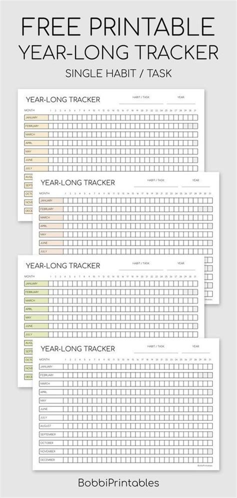 37 Printable Habit Tracker Templates Free For 2023 Habit Tracker