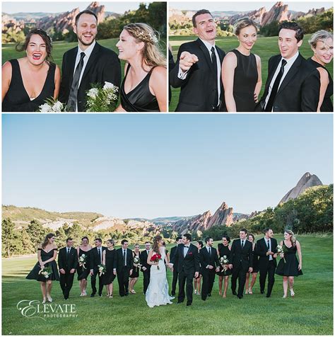 Sarah Mike Arrowhead Golf Course Wedding Photos Denver Wedding