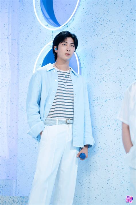 Kim Namjoon Source On Twitter RM Cut Inkigayo BTS 10th Anniversary