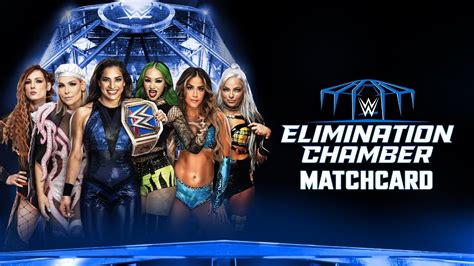 WWE 2K23 Elimination Chamber 23 PLE MATCH CARD YouTube