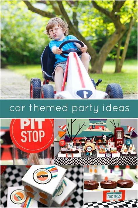 Race Car Themed Party Ideas Car Themed Parties Cars Birthday Parties