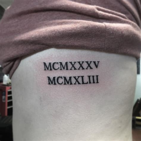 70 Best Roman Numeral Tattoo Designs Meanings Be Creative 2019