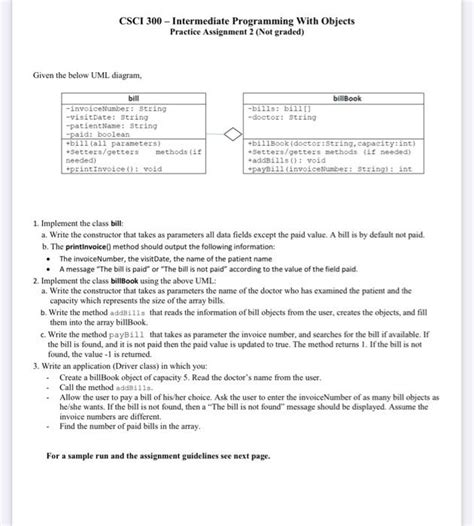 solved csci 300 intermediate programming with objects