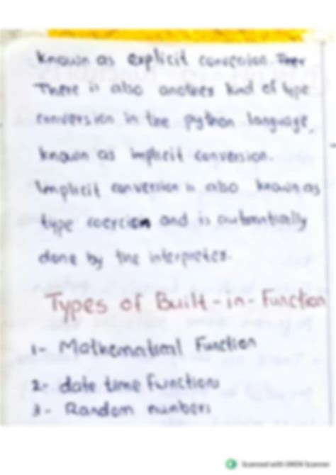 SOLUTION Functions In Python Built In Function And User Defined