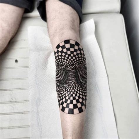 Optical Illusion Tattoos That Will Melt Your Brain Optical