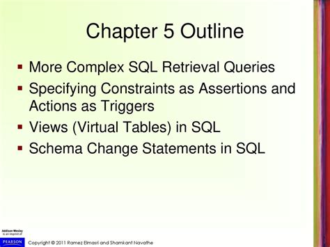 More SQL Complex Queries Triggers Views And Schema Modification