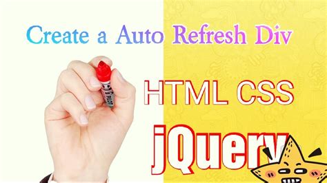 how to refresh div without page reload using html css jquery tutorial in hindi youtube