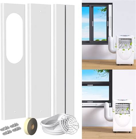 Amazon Portable AC Window Vent Kit With 5 1 5 9 Universal Hose