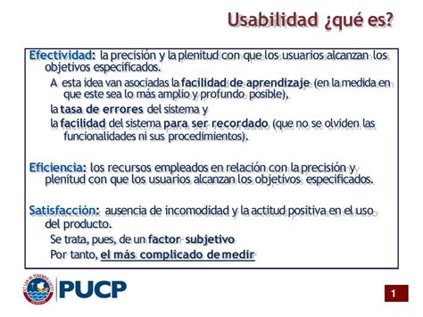 01 Introducción clases Usabilidad PUCP Ingeniería de Software uDocz