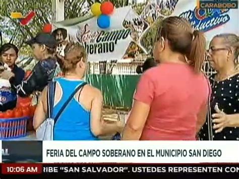 Feria del Campo Soberano benefició a familias del mcpio San Diego en