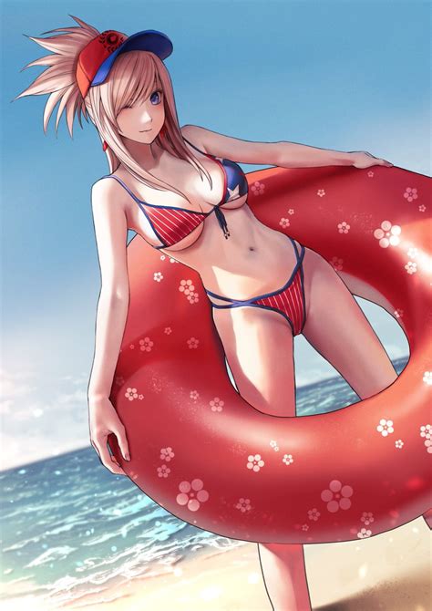 宮本武蔵 Fate 宮本武蔵 水着 null 寄稿しました FGO 番外特異点 ringokun FANBOXのイラスト