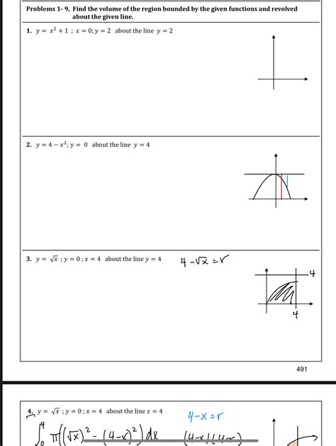solved problems 1 9 ﻿find the volume of the region bounded