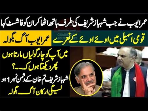 PTI Umar Ayub Fiery Speech In Senate Comedown Hard On PM Shahbaz Sharif
