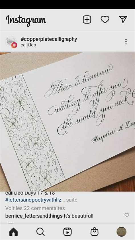 Flourish Calligraphy Pointed Pen Calligraphy Copperplate Calligraphy