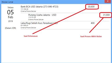 Perhitungan Selisih Kurs Pada Accurate Online