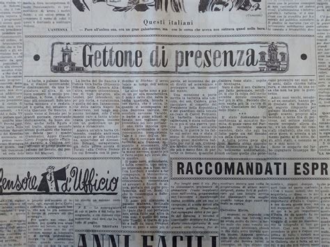 Gettone Di Presenza Elette Ed Eletti