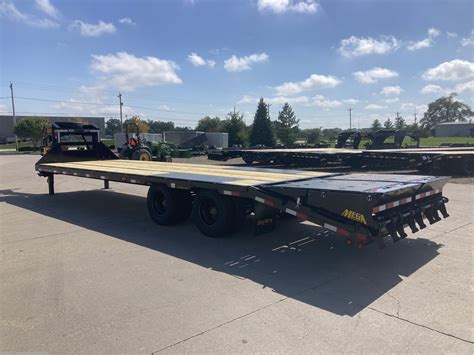 8x30 Flatbed Flat Deck Heavy Duty Trailer For Sale New Big Tex 22GN