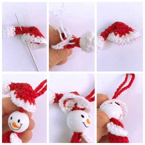 Chenille porte bonheur Cat s Créa Crochet Crochet xmas Crochet