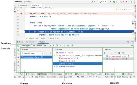 変数 PyCharm ドキュメント