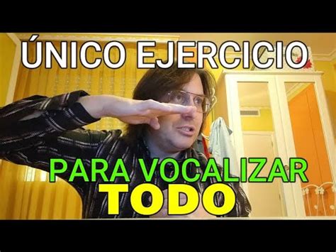 Como VOCALIZAR TODO En Un Solo EJERCICIO COMPLETO En Tu CLASE DE CANTO