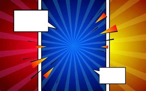 Blank Colorful Pop Art Comic Background 35989842 Vector Art At Vecteezy