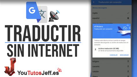 Como Usar Google TRADUCTOR Sin INTERNET