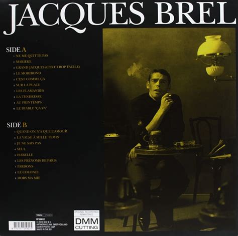 Jacques Brel Ne Me Quitte Pas Vinyl Uk Import Ebay