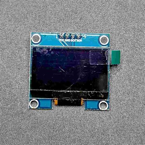 Display Oled Lcd 1 3 128X64 Bianco Per Interfaccia Seriale I2C 4 Pin