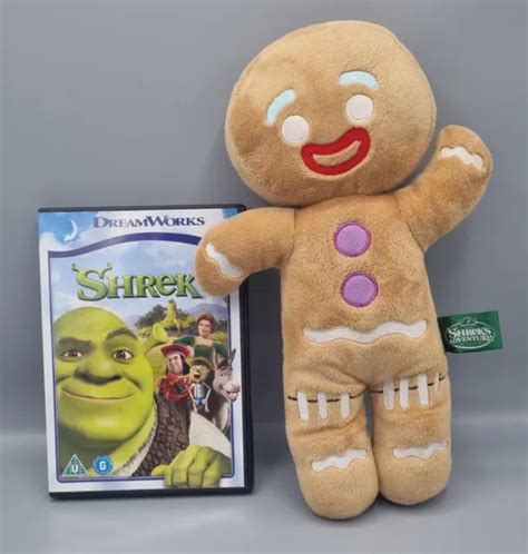 DREAMWORKS TOUR LONDON Shrek S Adventures 12 Gingerbread Man Plush