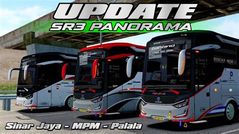 Update Mod Sr Panorama Thien Livery Sinar Jaya Mpm Palala Bussid