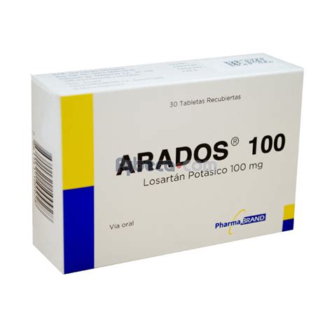 Arados Caja 100 Mg Unidad Fybeca