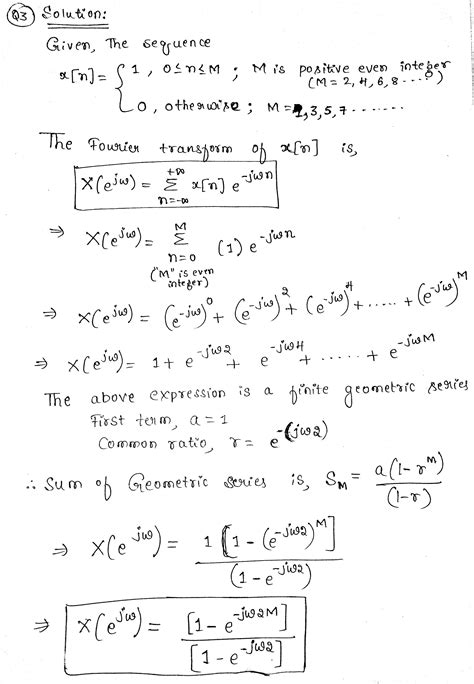Solved Please Solve All Is A Determine The Fourier Transform