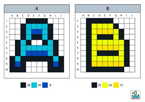 Pixel Art Lettres De L Alphabet Dodocraft