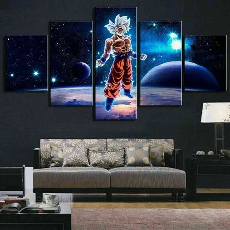 Manga Panels Dragon Ball Goku Super Saiyan Wall Anime Poster Comic