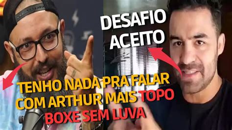 LASCOU SE Cauê Moura DESAFIA ARTHUR e recebe RESPOSTA INESPERADA