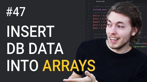 47 inserting database results into array in php php tutorial youtube