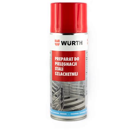 Preparat do pielęgnacji stali WURTH 400 ml 12939232182 Allegro pl