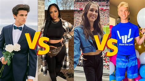 Stephen Sharer Vs Alex Morgan Vs Jaliyah Monet Vs Brent Rivera