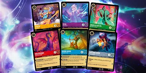 Disney Lorcana Cards Rarity Types Ink Glimmers Lore