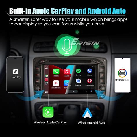 Erisin ES8916C 8 Core Android 11 Car Stereo DAB GPS Sat Nav For