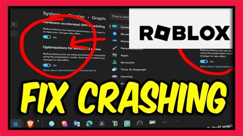 Roblox Crashing Problem Fix In Windows 11 YouTube